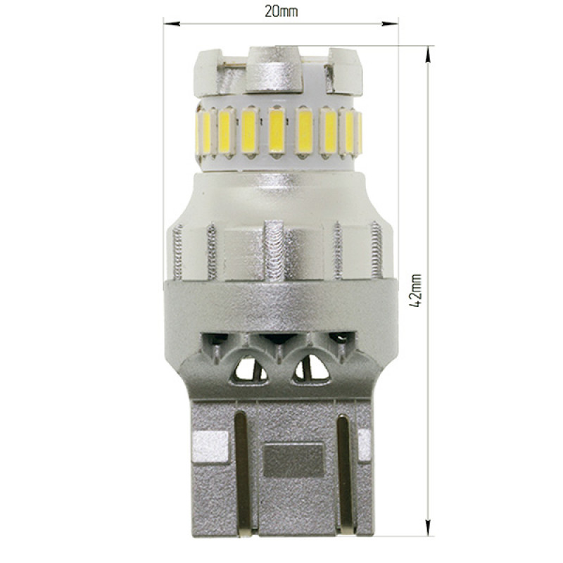 Светодиодная лампа (W21/5W) T20-5-SMD3030-24 купить в Ростове-на-Дону